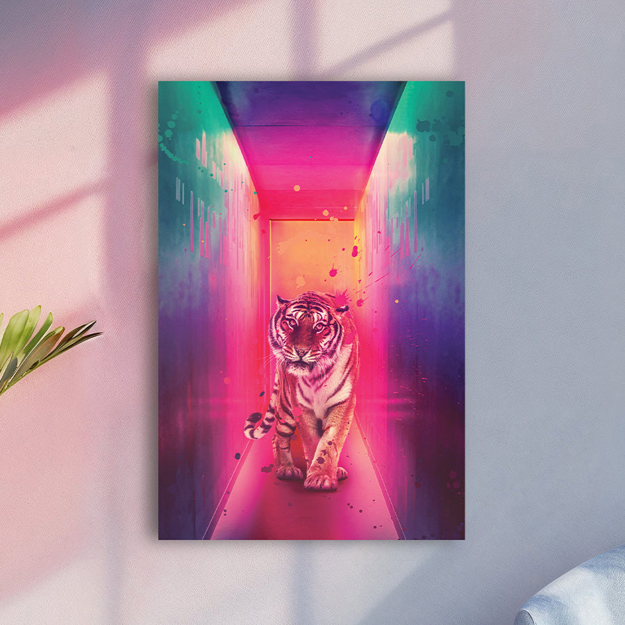 Neon Tiger - PosterJunkie