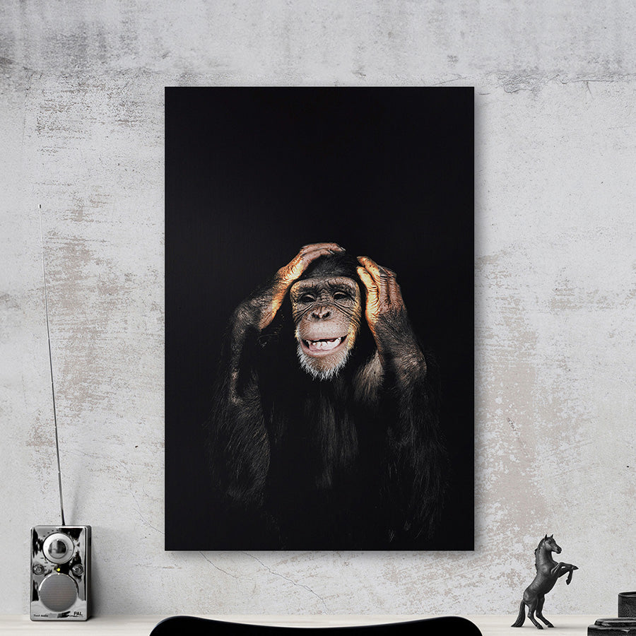 Monkey Hear No Evil - PosterJunkie